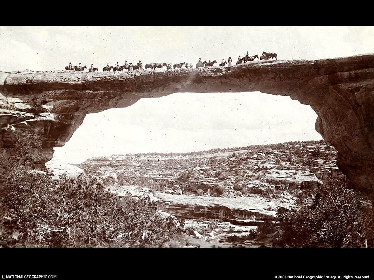 Plaatsen Over Hele Wereld, Natural Bridges National Monument, National ...
