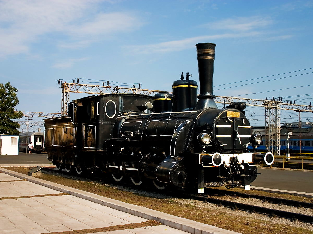 Trein, Locomotief, Spoorweg achtergrond | Download Gratis wallpapers