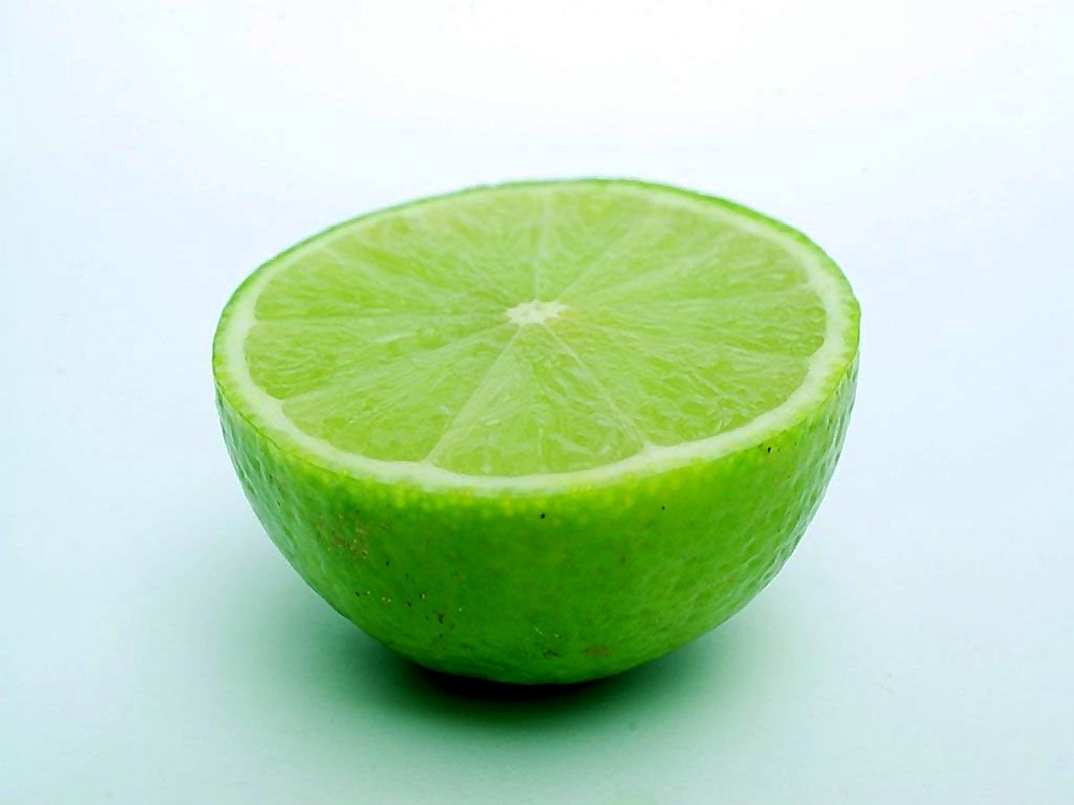 Limoen, Fruit En Groenten, Groene achtergrond | TOP Gratis foto's