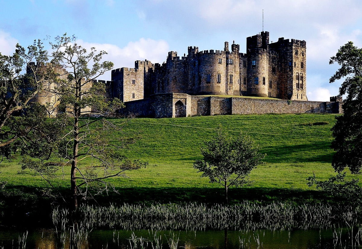 Alnwick Castle, Verenigd Koninkrijk, Alnwick desktop achtergrond ...