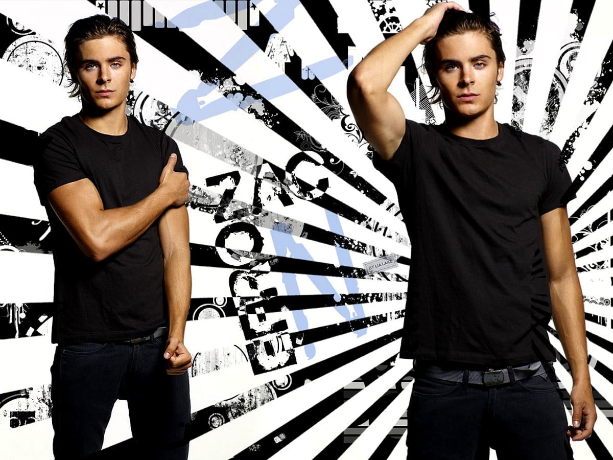Achtergrond Zac Efron, Jeans, Model | Gratis achtergronden