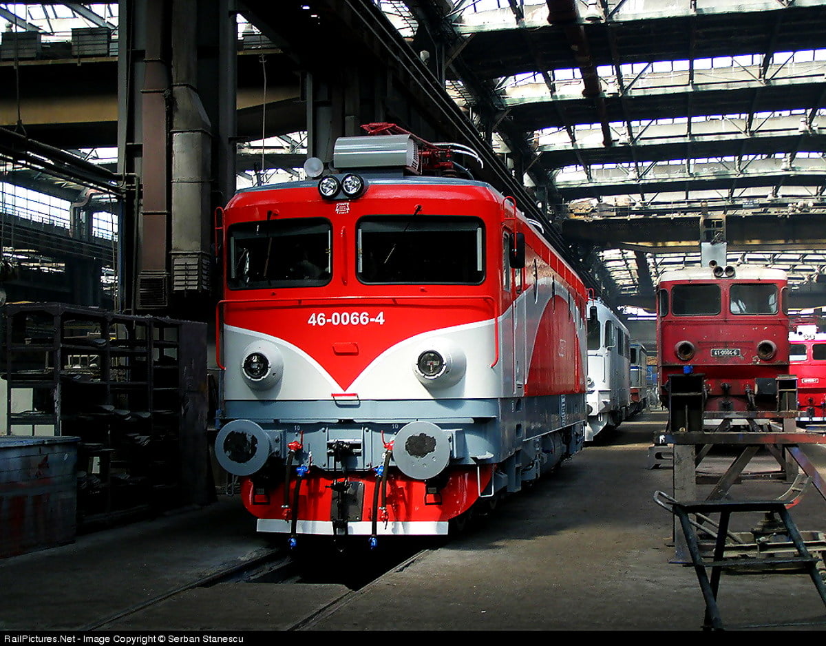 Minimalistische Trein, Locomotief, Elektrische Locomotief ...