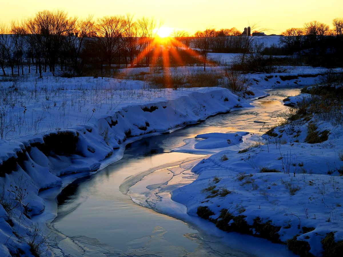 Schattige achtergrond Winter, Sneeuw, Natuur | Download achtergronden
