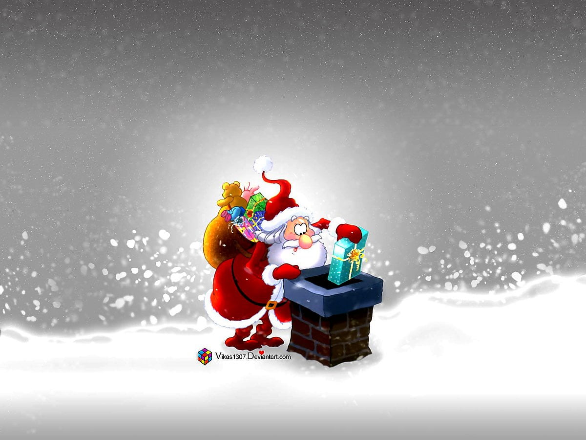 20+ Kerstman achtergronden HD 🔥 Gratis afbeeldingen