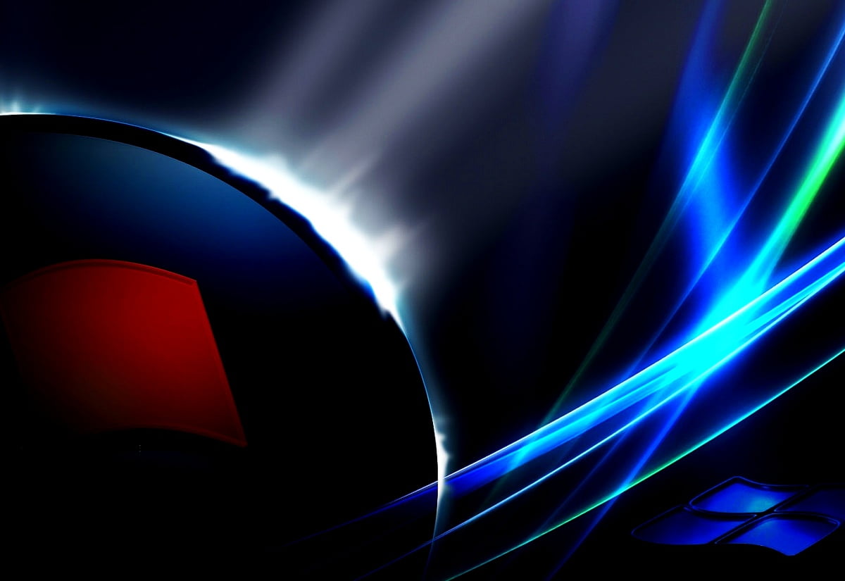 Bureaublad achtergrond Windows Vista, Blauwe, Turkooizen | Download ...