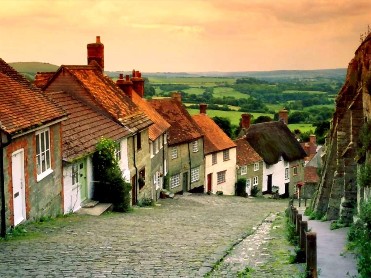 Gold Hill achtergronden HD | Gratis afbeeldingen