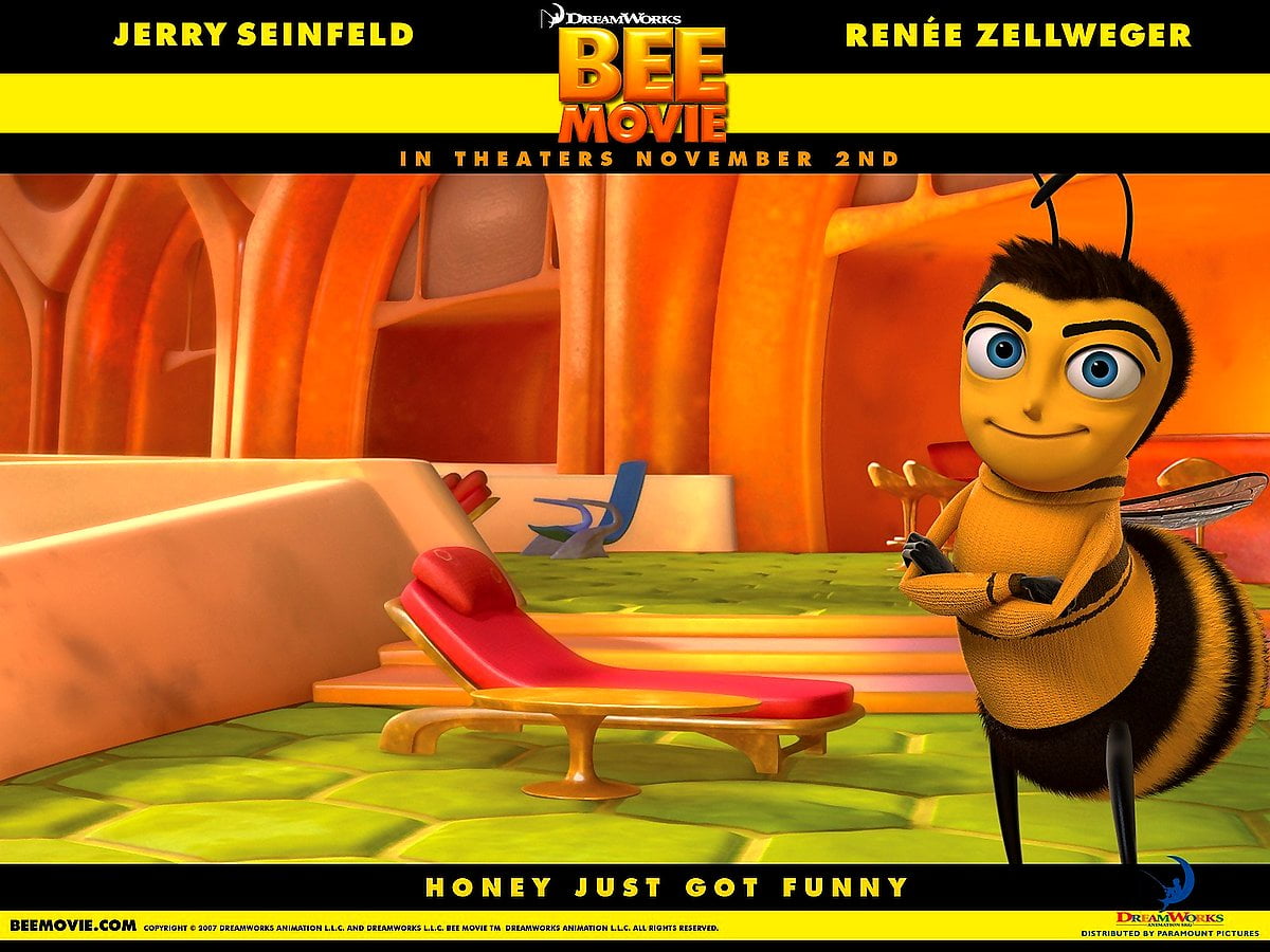 Bee Movie, Geanimeerde Cartoon, Tekenfilms bureaublad achtergrond ...