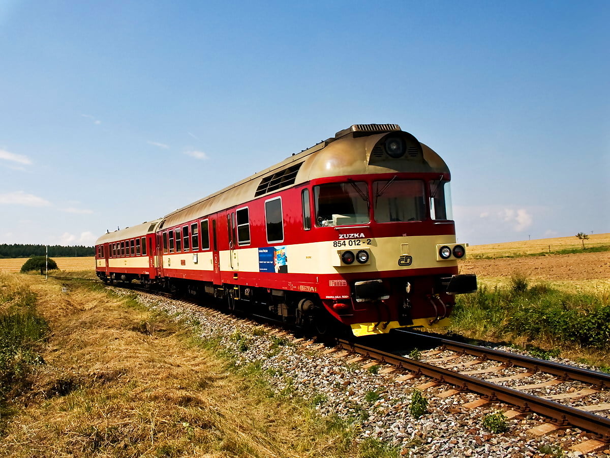Schattige achtergrond Trein, Spoorweg, Locomotief | Download achtergronden