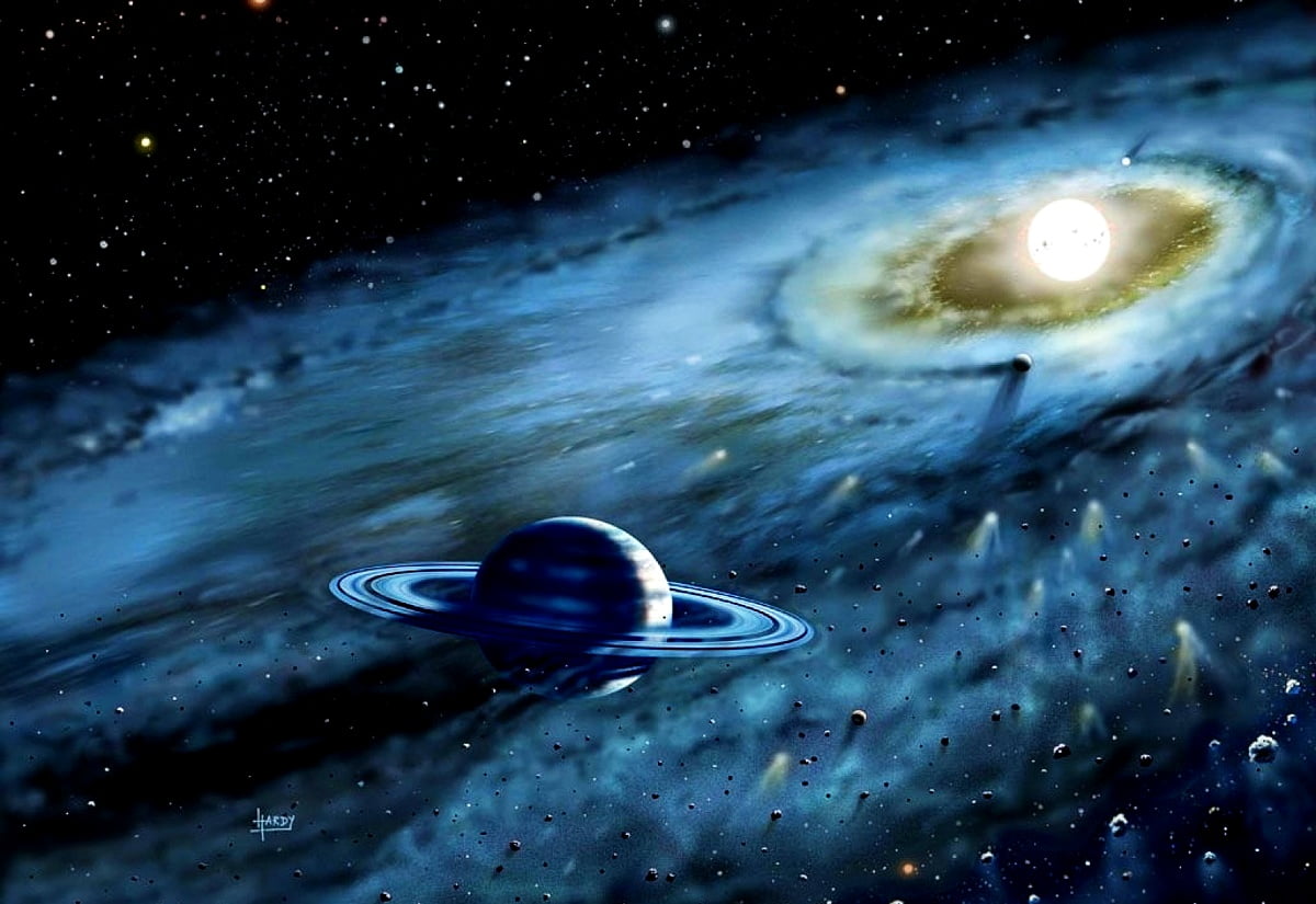 Planeet, Kosmische Ruimte, Astronomie achtergrond | Gratis achtergronden